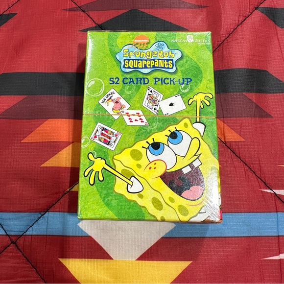 Toys | Vintage 203 New Spongebob Squarepants 52 Card Pickup Playing ...